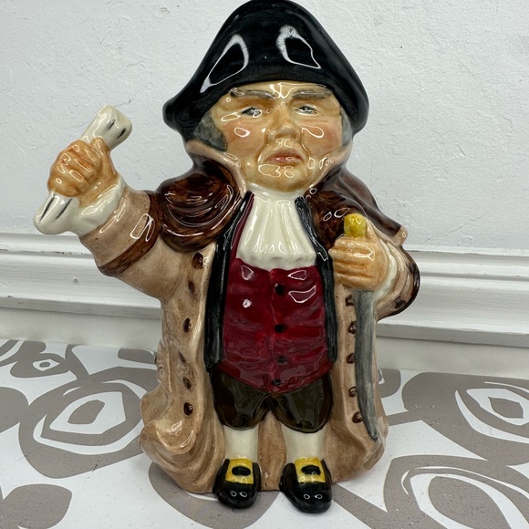 Vintage | Other | Vtg 8s Roy Kirkham Mr Bumble Oliver Twist Toby Jug ...